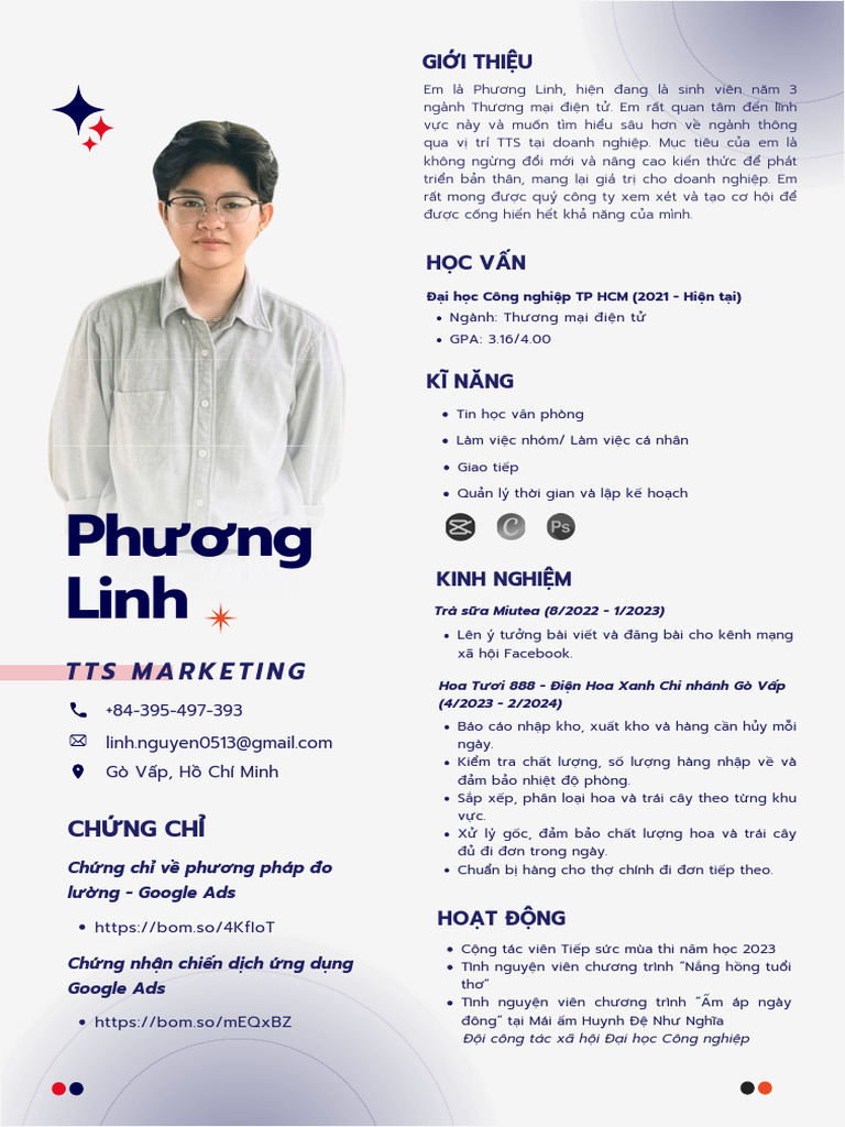 (TTS Marketing) Nguyen Thi Phuong Linh | PDF