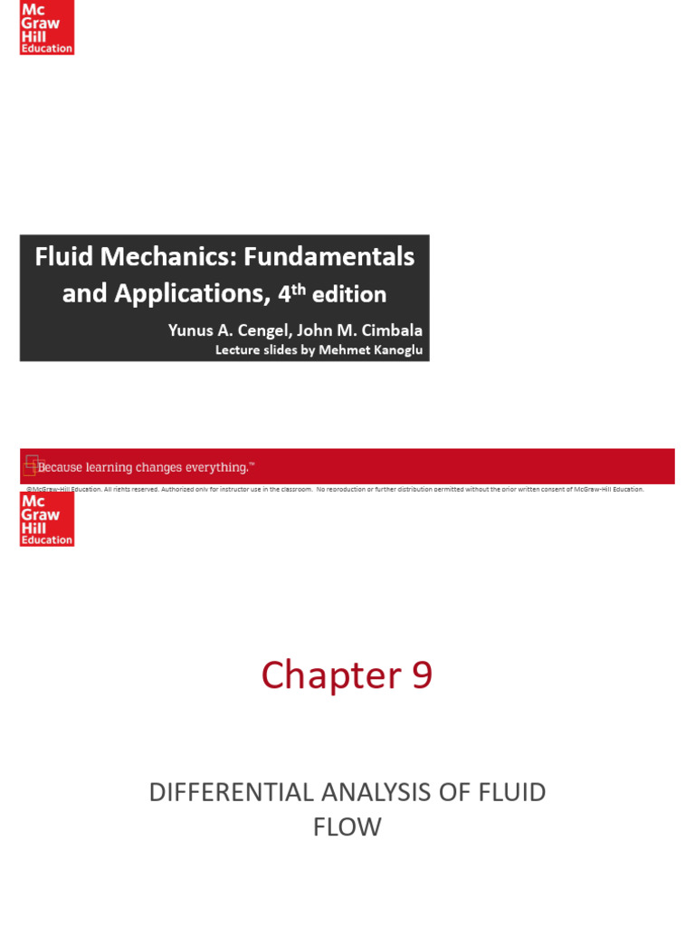 Differential Fluid Flow Analysis | PDF | Fluid Mechanics | Fluid Dynamics
