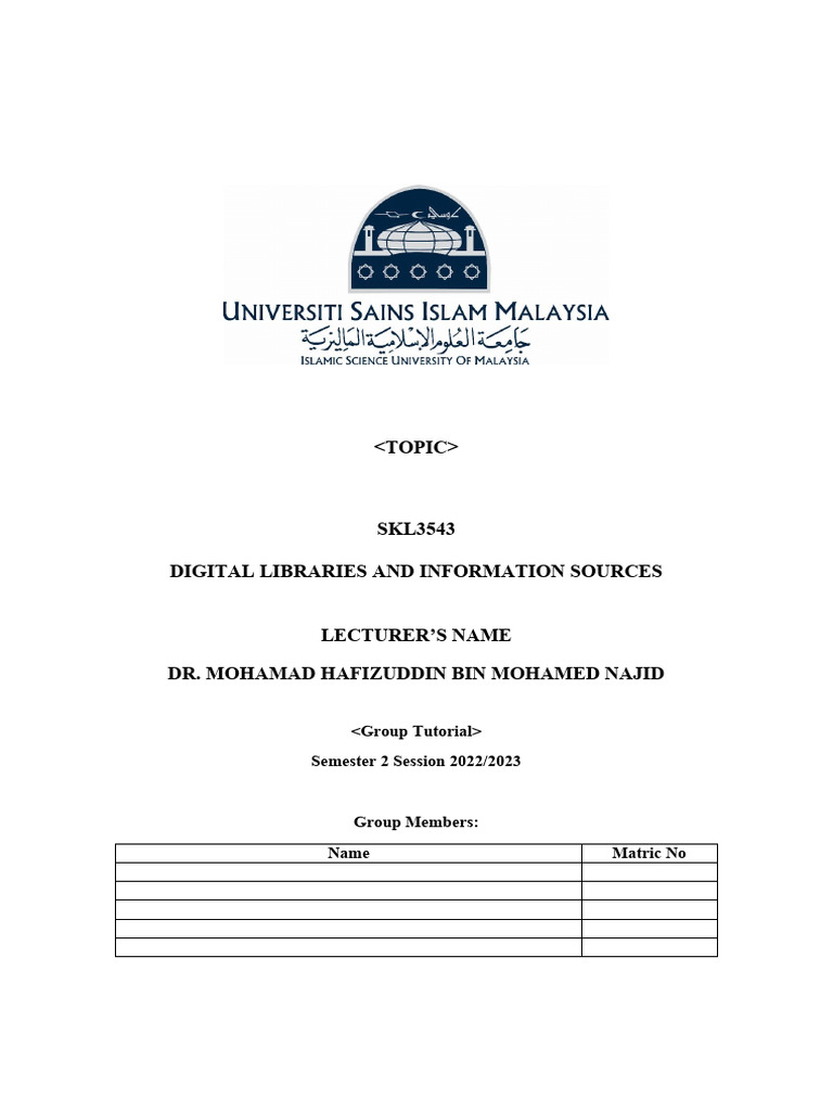 Tutorial Task 2 - Template | PDF | Open Access | Libraries Tutorial Task 2 - Template | PDF | Open Access | Libraries