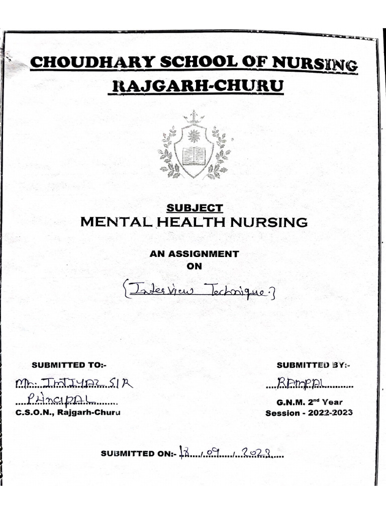 Interview Technique | PDF