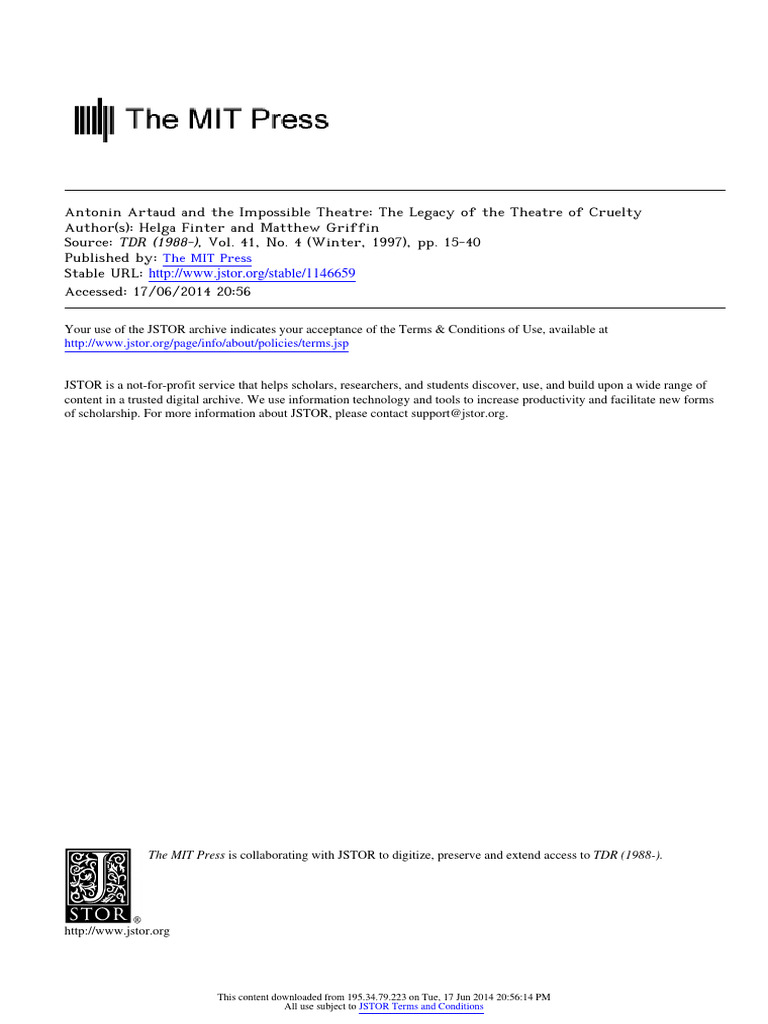 The MIT Press: The MIT Press Is Collaborating With JSTOR To Digitize ...