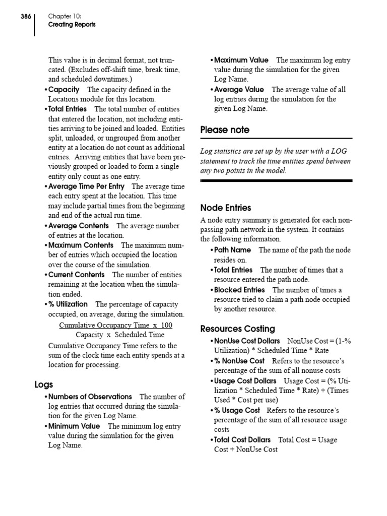 ProModel User Guide-5 | PDF | Histogram | Chart