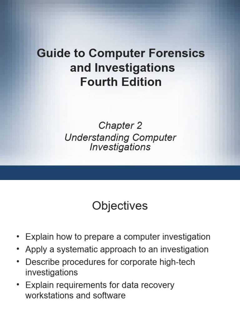 Lecture 1b Digital Forensic | PDF | Computer Forensics | Forensic Science