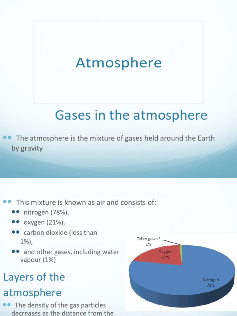 Notes on Atmosphere | Download Free PDF | Atmosphere Of Earth | Atmosphere