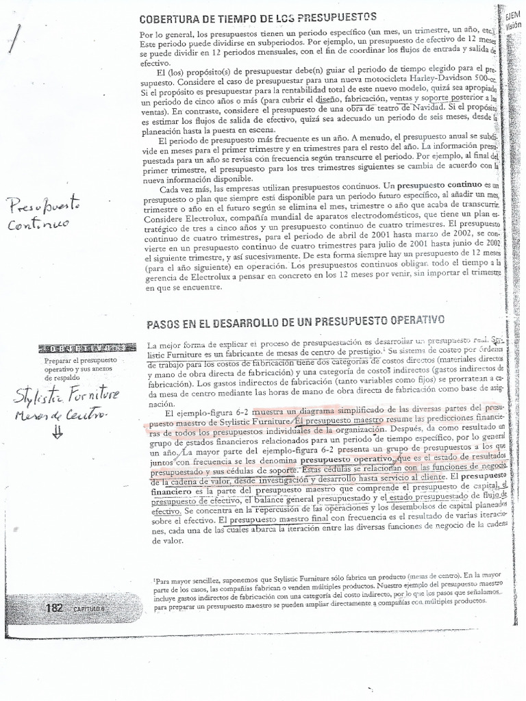 Presupuesto Maestro Charles Hongren | PDF