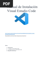 Guía para Programar en VS Code | PDF | Lenguaje de programación | Interfaz de línea de comando