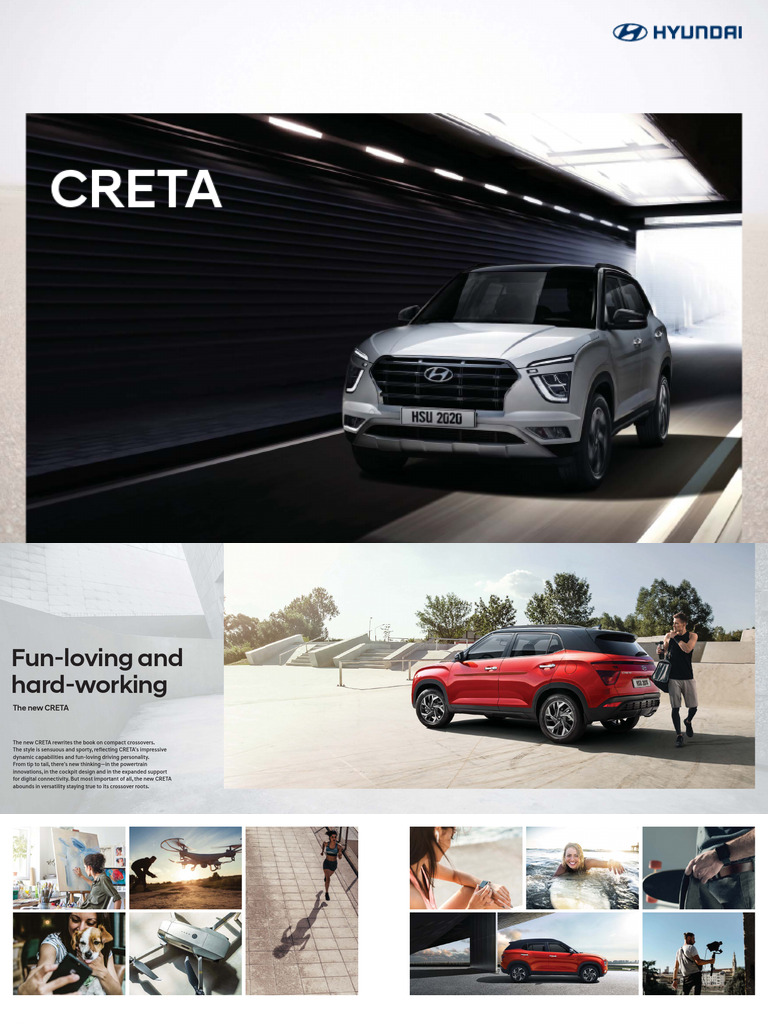 creta_ebrochure | PDF | Airbag | Brake