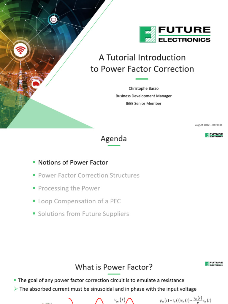 Power Factor Correction | PDF | Rectifier | Inductor