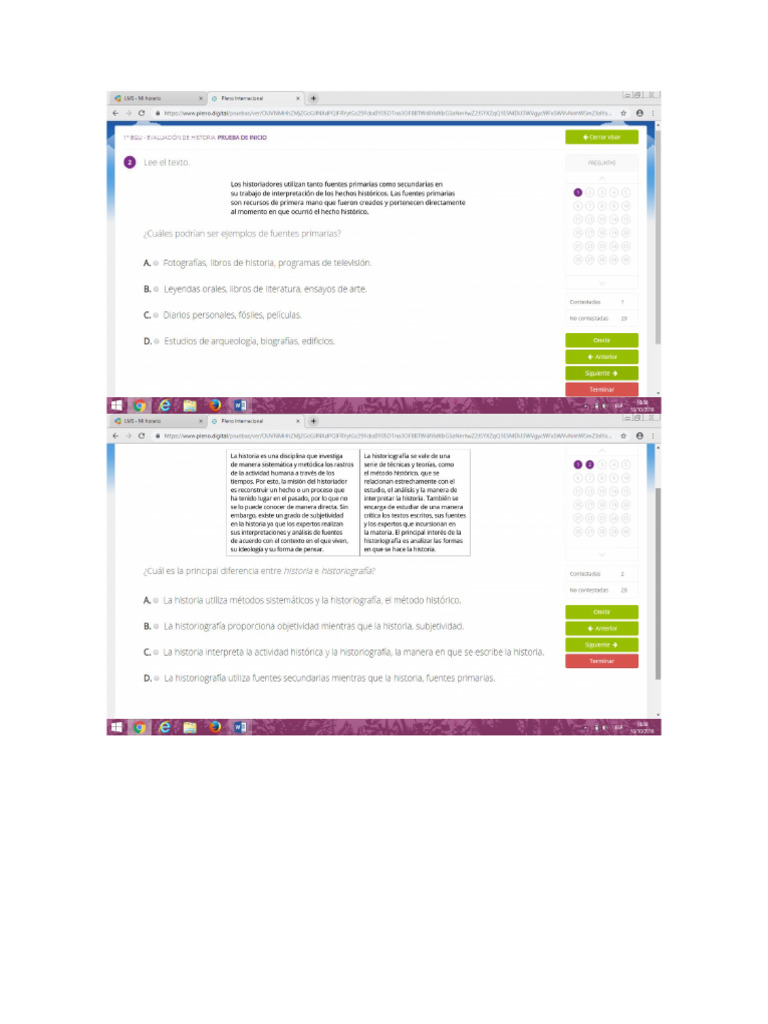 Santillana Pruebas | PDF