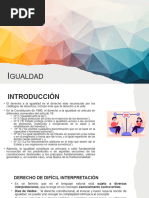 Igualdad Sustantiva e Igualdad Formal Tarea | PDF | Igualitarismo | Discriminación
