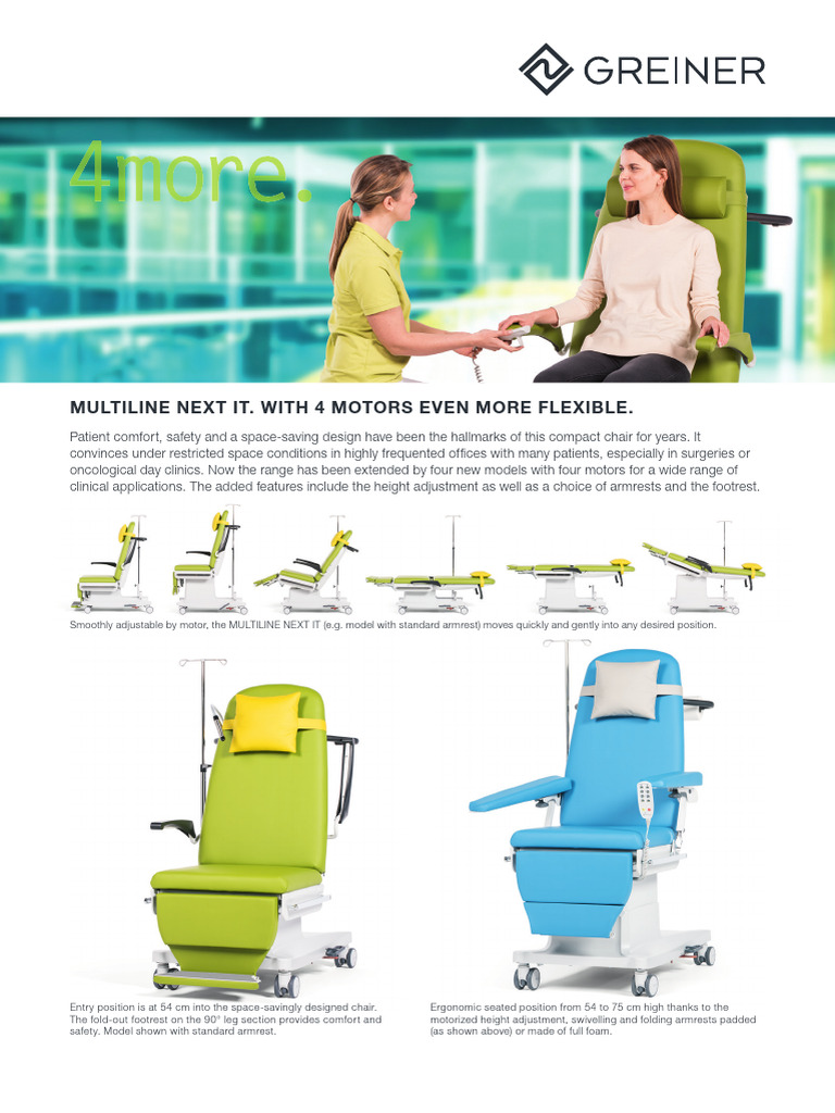 GREINER Flyer MULTILINE NEXT IT EN | PDF | Chair | Manufactured Goods