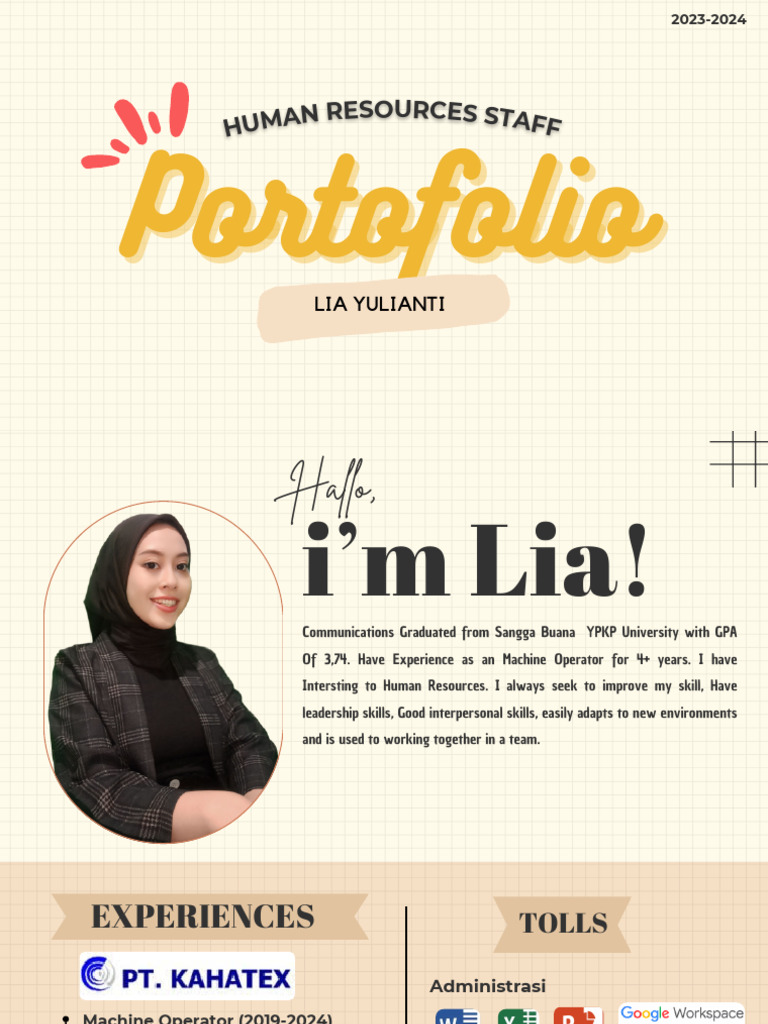 Contoh Portfolio | PDF