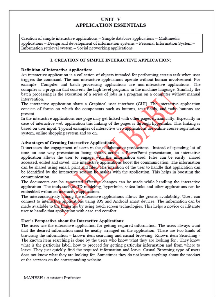 Ite Unit 5 | PDF | Databases | Relational Database