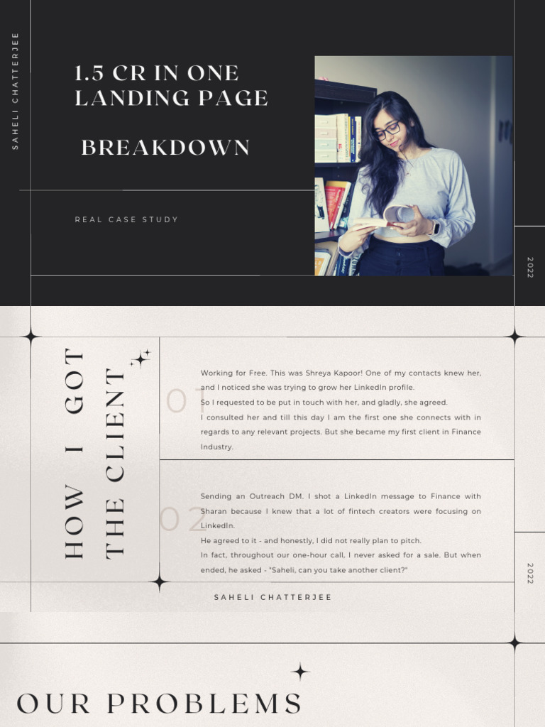 Case Study - Landing Page | PDF | Linked In | Economies