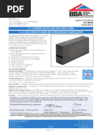 Celcon Blocks Datasheet: Grades & Specs | PDF | Wall | Structural ...