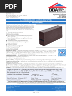 Celcon Blocks Datasheet: Grades & Specs | PDF | Wall | Structural ...