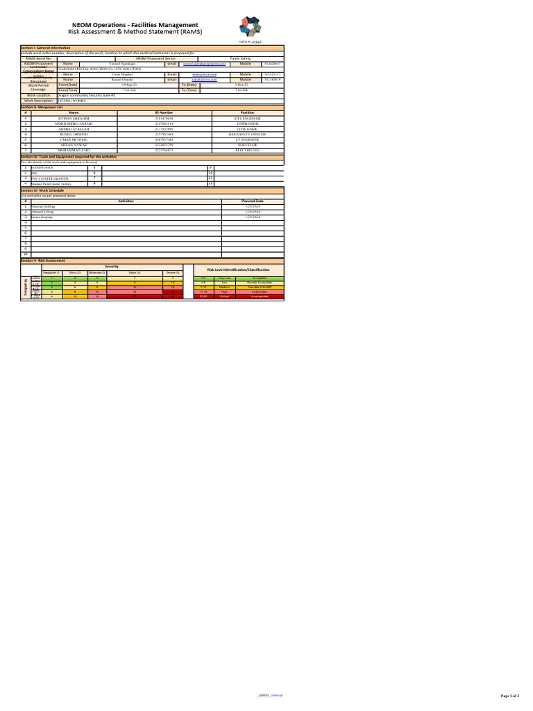 Lifiting Tss RAMS New | PDF | Lighting | Crane (Machine)