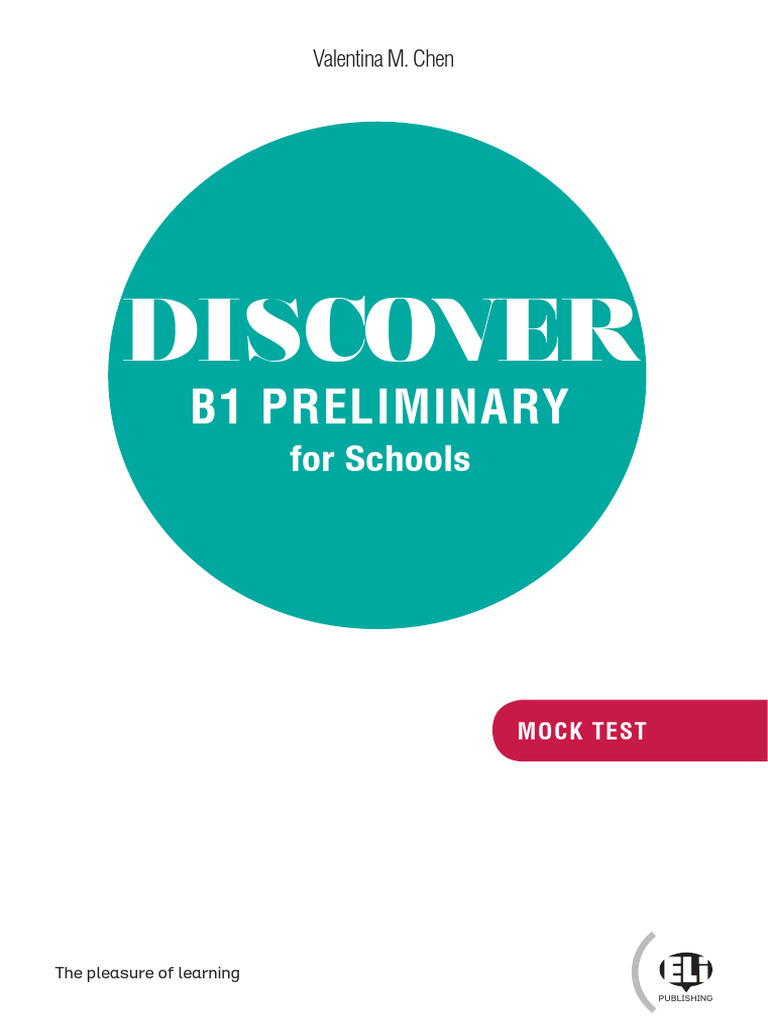 Discover b1 - Mock Test | PDF | Adolescence | Relaxation (Psychology)