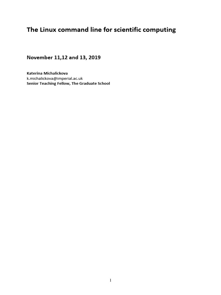 GS Command Line 2019 Nov11 | PDF | Command Line Interface | Shell ...