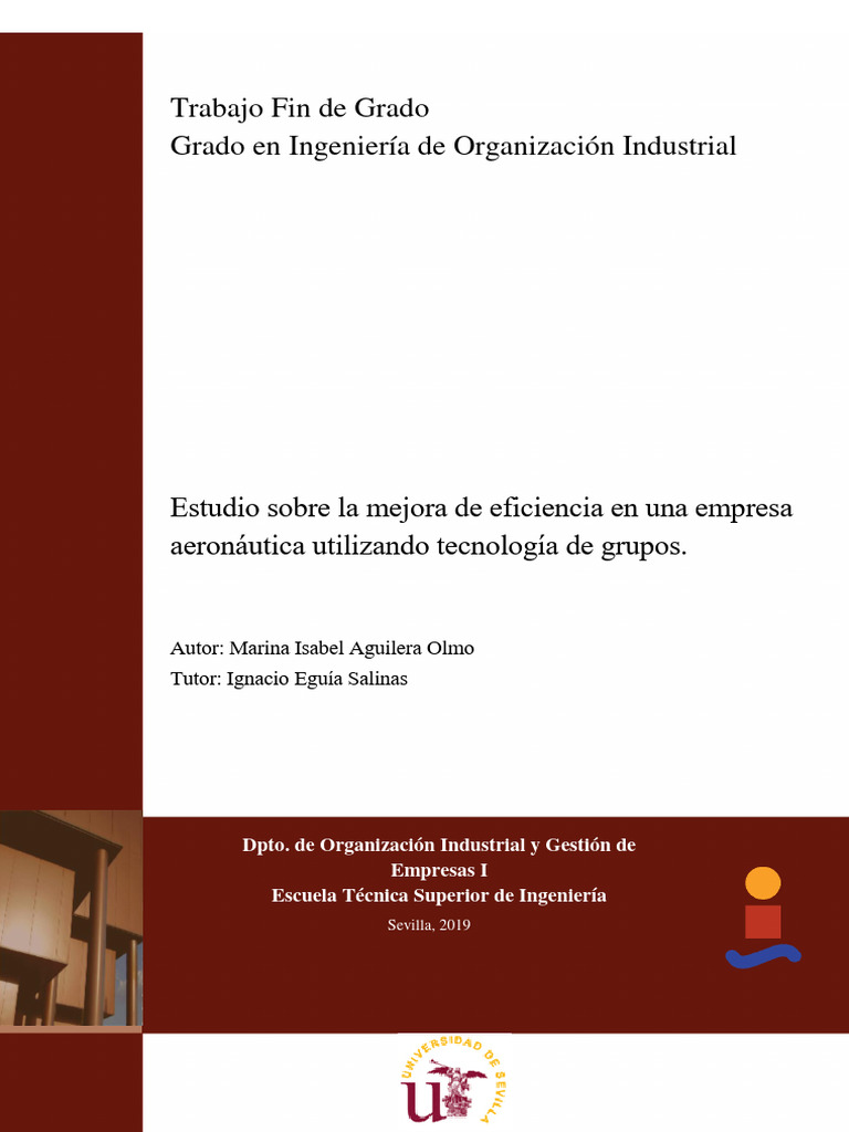Tfg-2204-Aguilera Olmo | PDF | Business | Lean Manufacturing