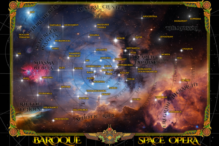 Map of The Baroqueverse (Updated) | PDF