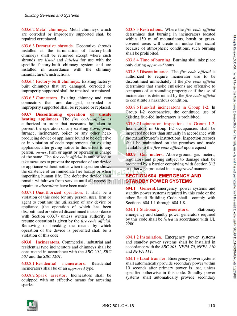 standby power | PDF | Chimney | Fire Safety