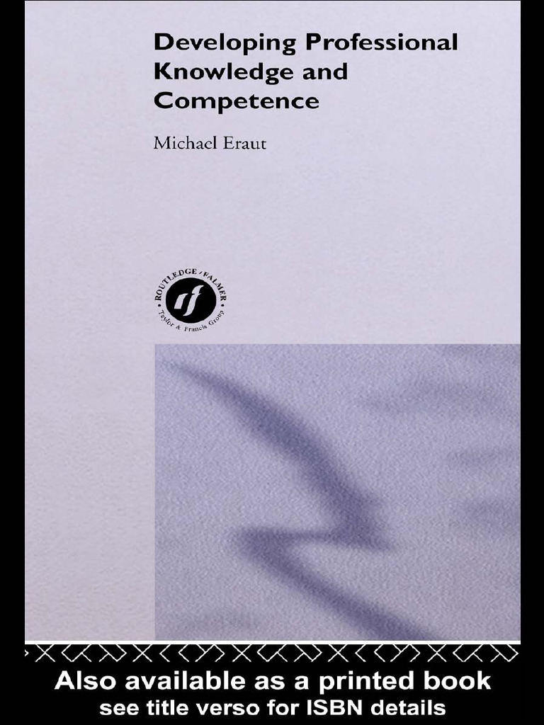 Developing Professional Knowledge and Competence | PDF | Profession ...
