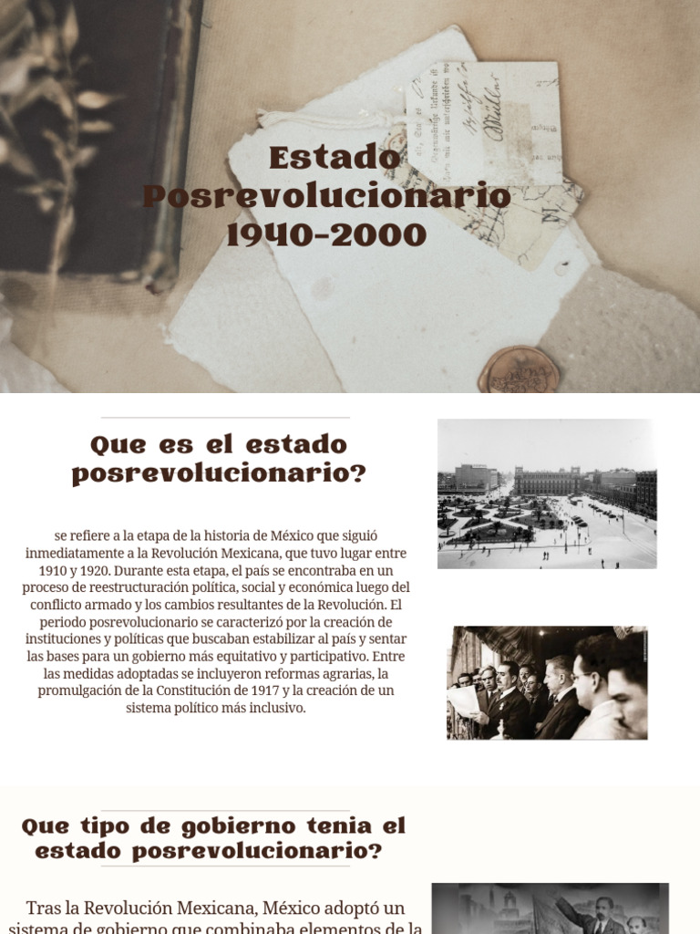 Presentación Proyecto Historico Mapa Vintage Marrón Beige | PDF ...