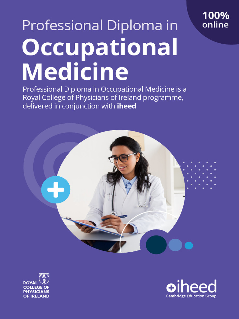 Rcpi Diploma in Occupational Medicine Brochure | PDF | Occupational ...