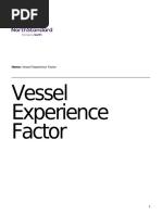 What Is VEF (Vessel Experience Factor) | PDF | Metrology | Transport