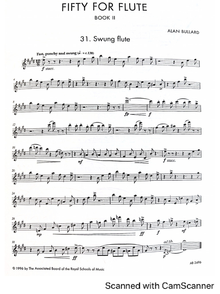 Fifty For Flute bk2 | PDF