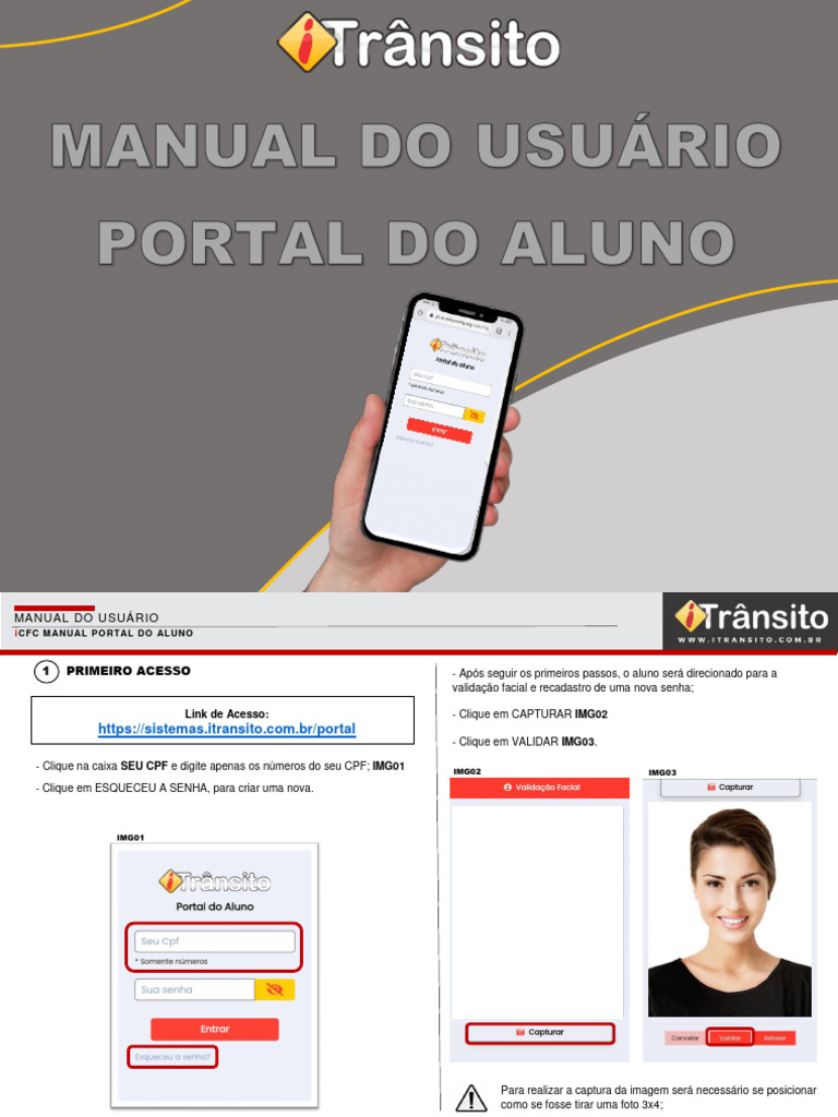 Manual do Portal do Aluno iCFC | PDF | Programas | Informática