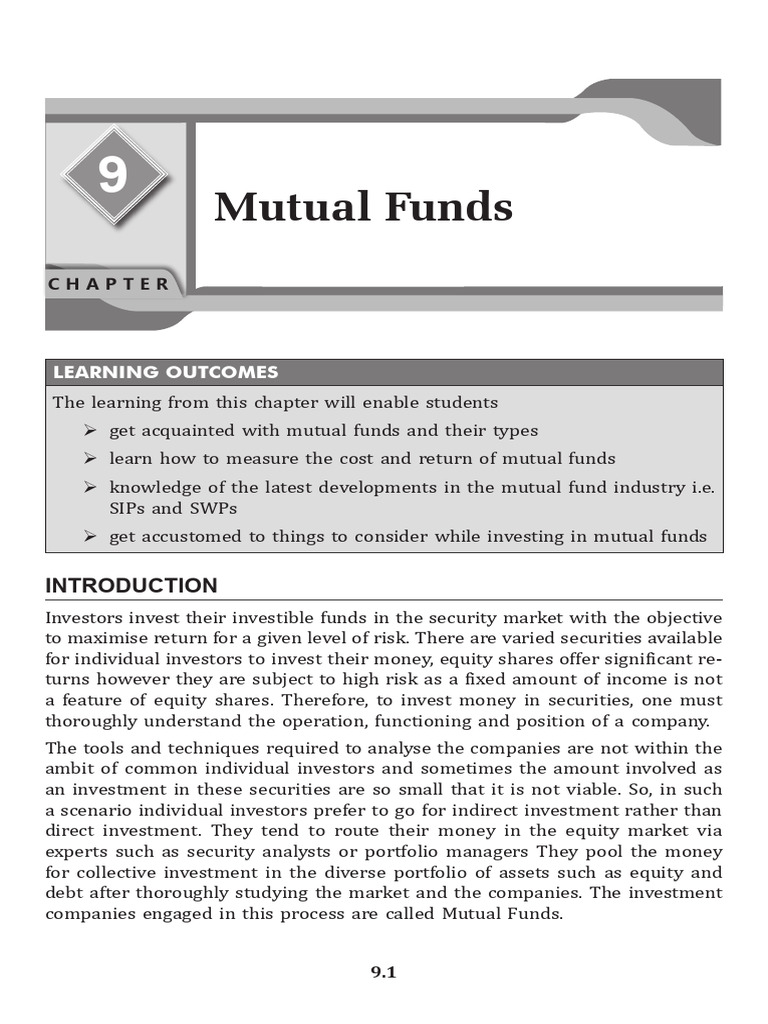 Understanding Mutual Funds Basics | PDF | Investment Fund | Mutual Funds
