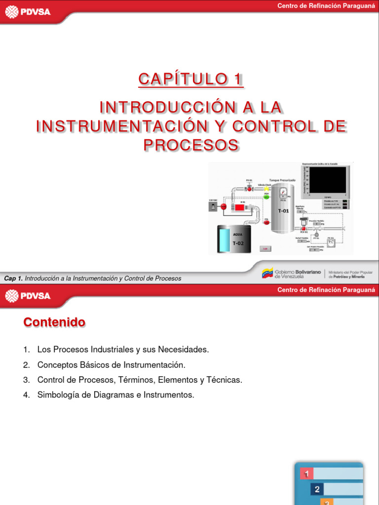 Cap 1. Introducción A La Instrumentación y Control de Procesos | PDF | Sistema de control | Medición