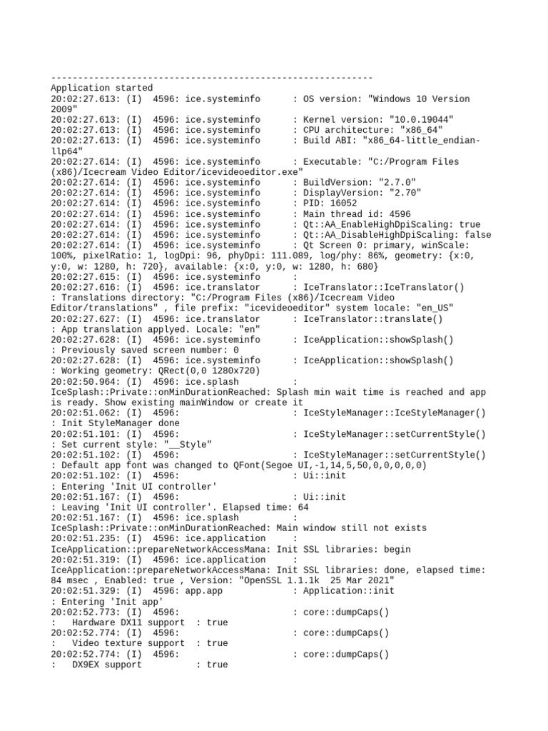 Log 2023-04-16 20 02 27 | PDF | Application Software | Operating System ...