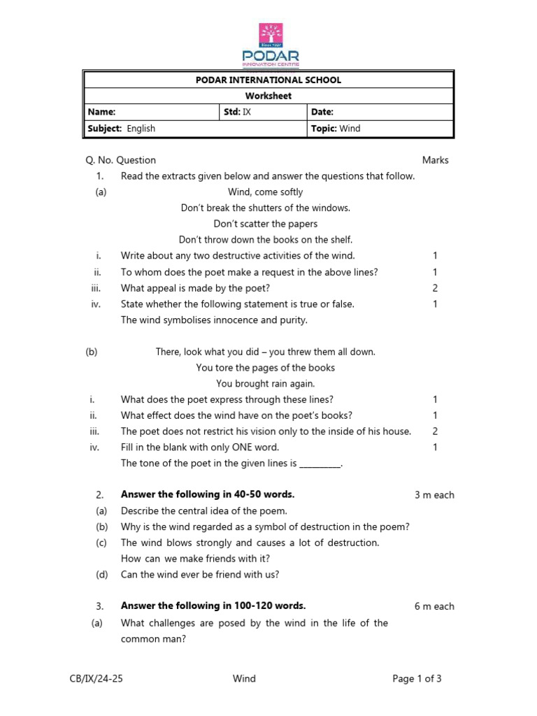 WS CB IX Eng Wind | PDF | Wound