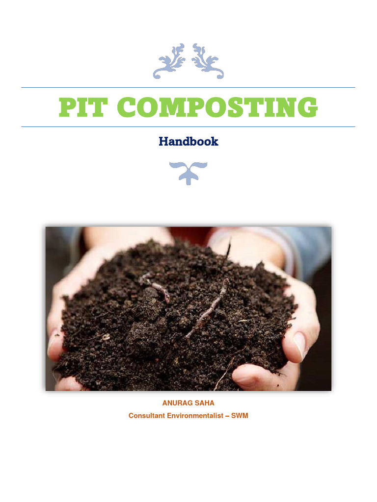 Pit Compositing - Handbook - Anurag Saha | PDF | Compost | Landfill