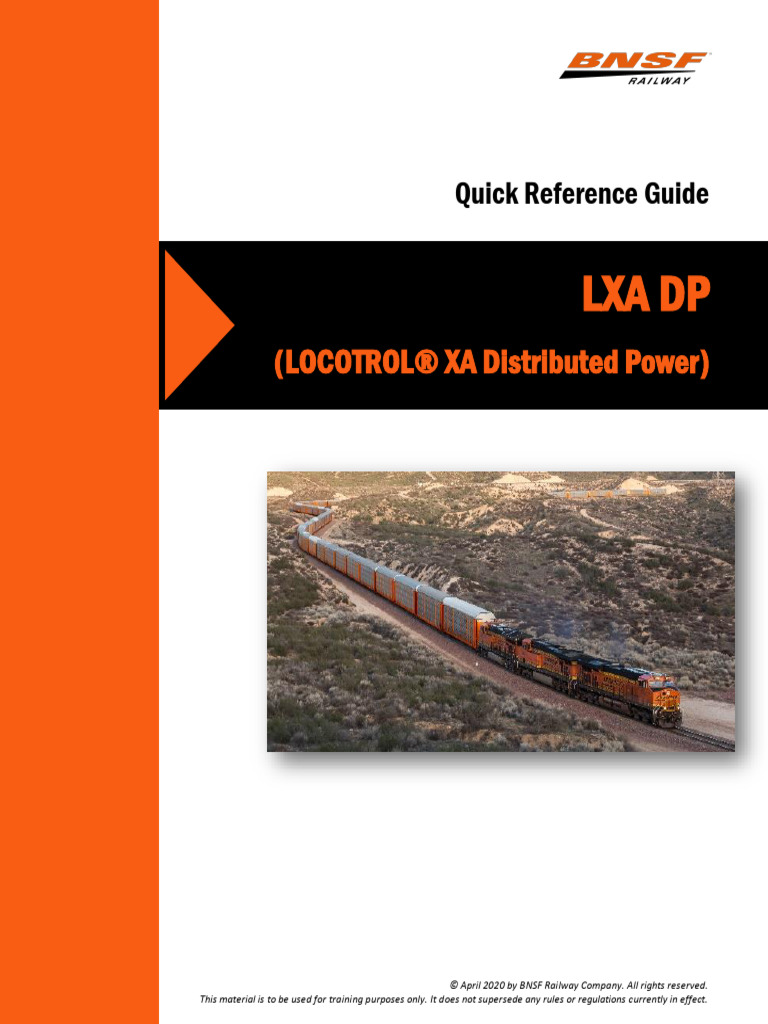Locotrol Bnsf | PDF | Computing