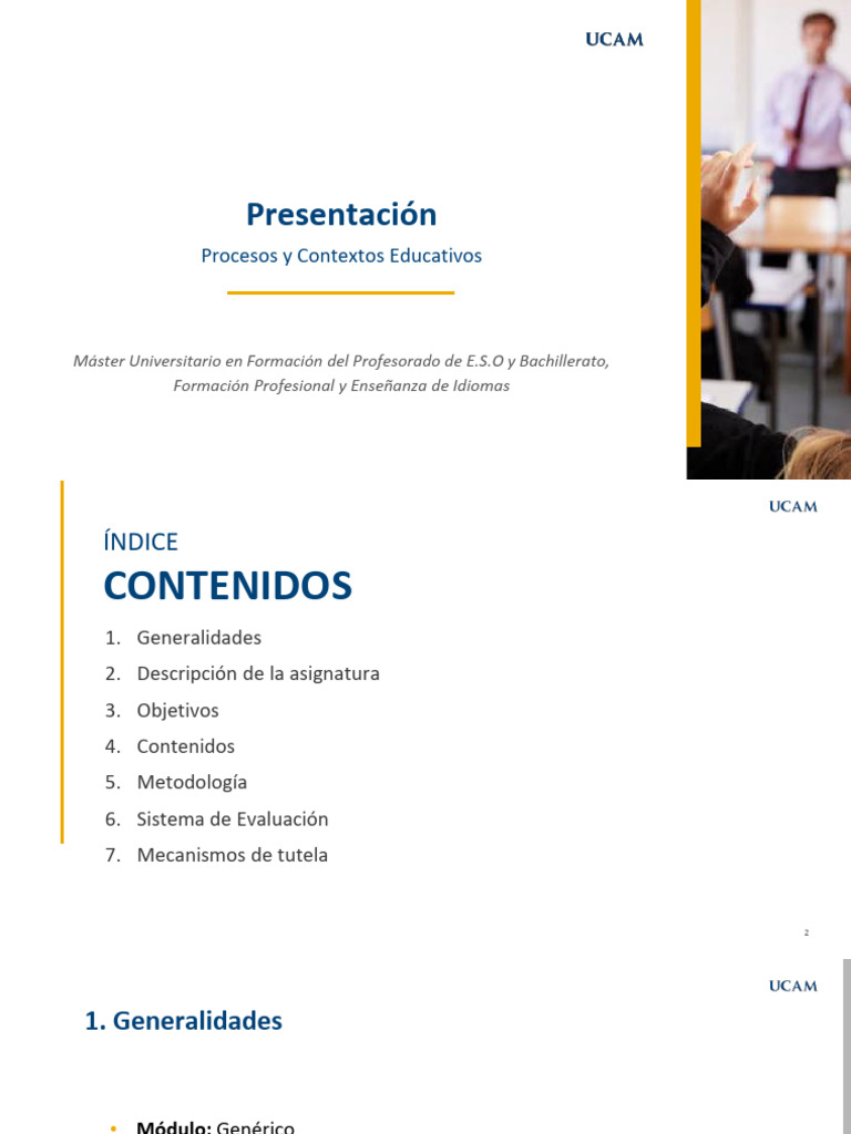 Presentación Procesos y Contextos | PDF | Evaluación | Aprendizaje