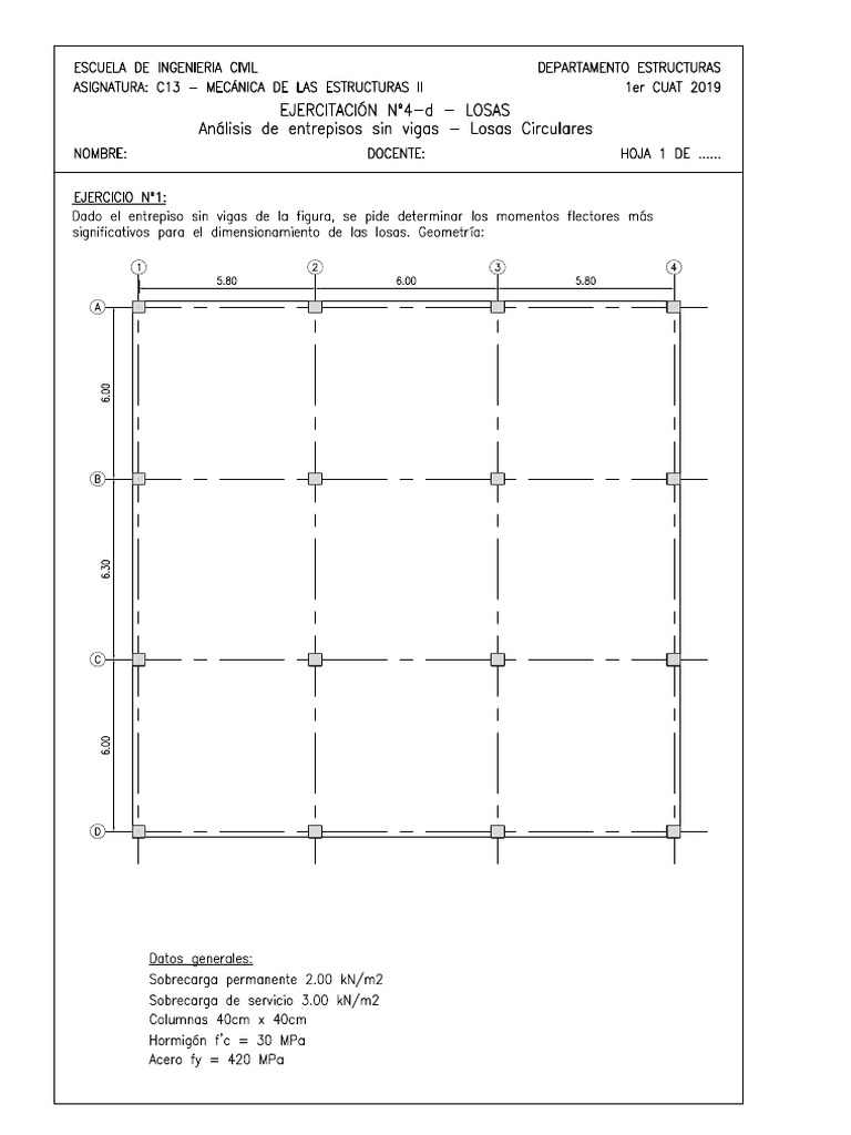 Clase2-Entrepisos Sin Vigas | PDF