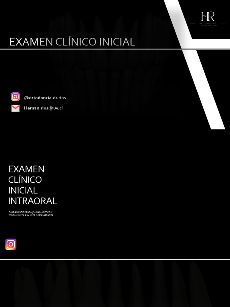 Examen Clínico Inicial. III AÑO 2023. Alumnos. | PDF | Odontología ...