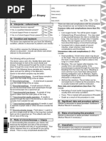 Bronchoscopy Procedure Note Sample | PDF | Pulmonology | Respiratory System
