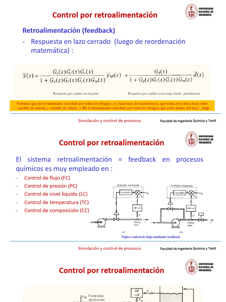 Control Por Retroalimentación | PDF | Realimentación | Matemáticas ...
