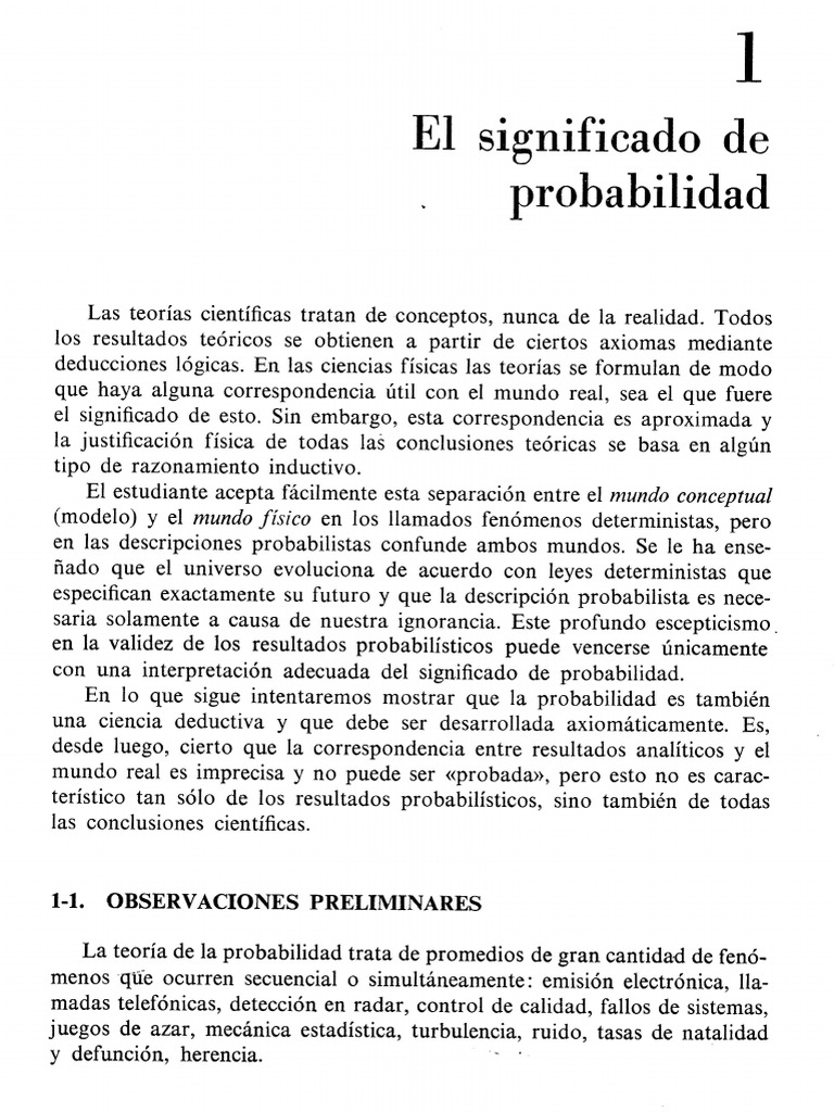 El Significado de Probabilidad | PDF