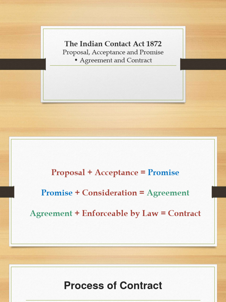 Unit 2 - Proposal, Acceptance, Agreement and Contract | PDF | Consideration | Legal Ethics