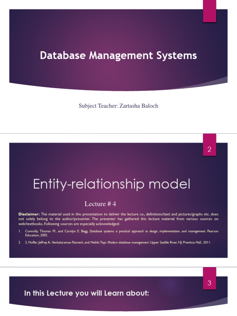 ER Model | Download Free PDF | Databases | Computer Data