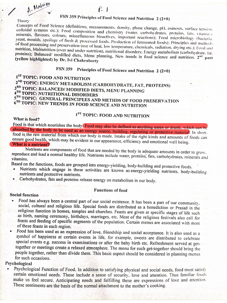 Principles of food science Ivy chakroborty | PDF