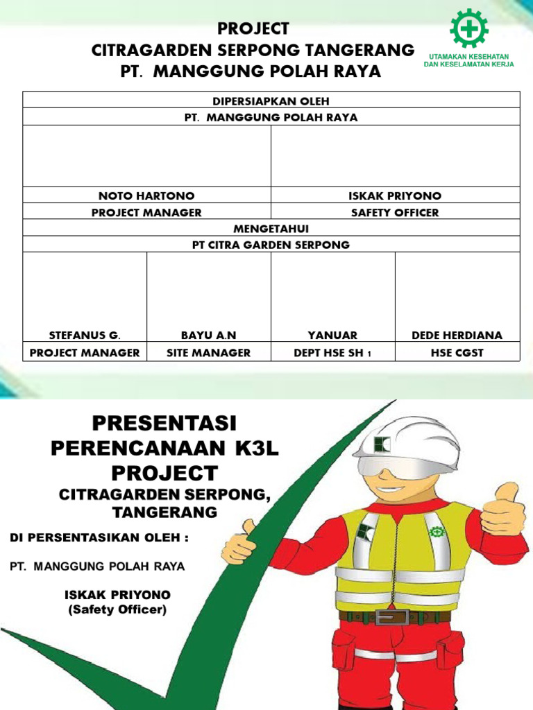 HSE PLAN PT.MPR | PDF