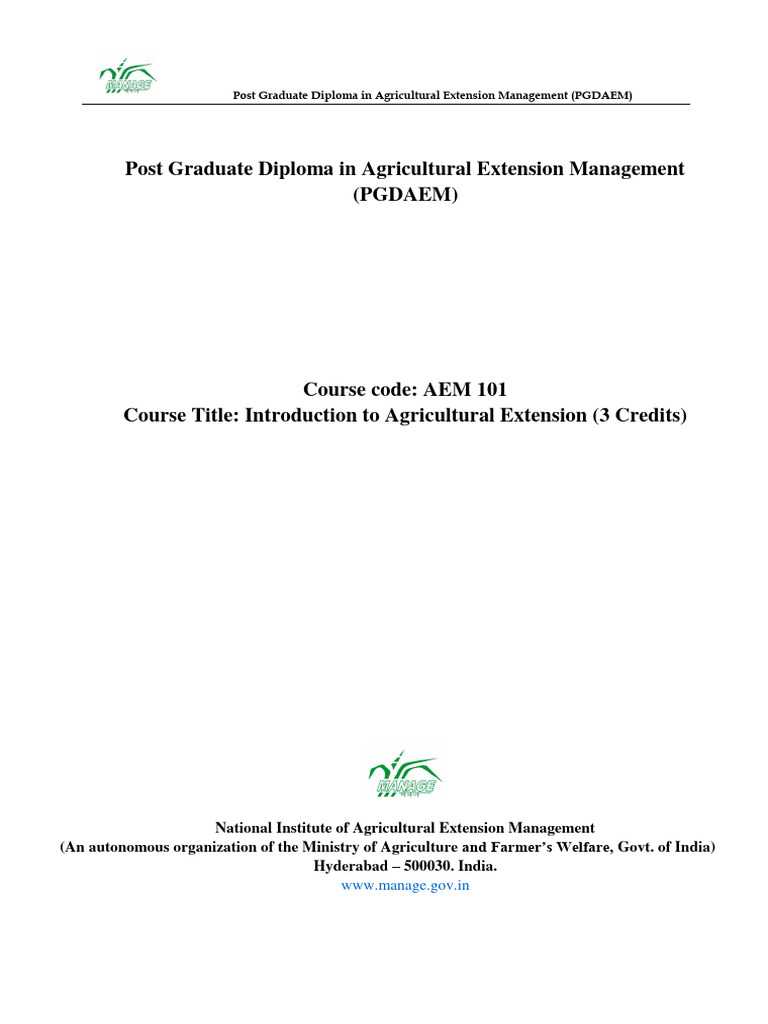 Aem 101 | PDF | Wellness