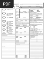 Shadowrun 5th Edition - Character Sheet | PDF | Leisure